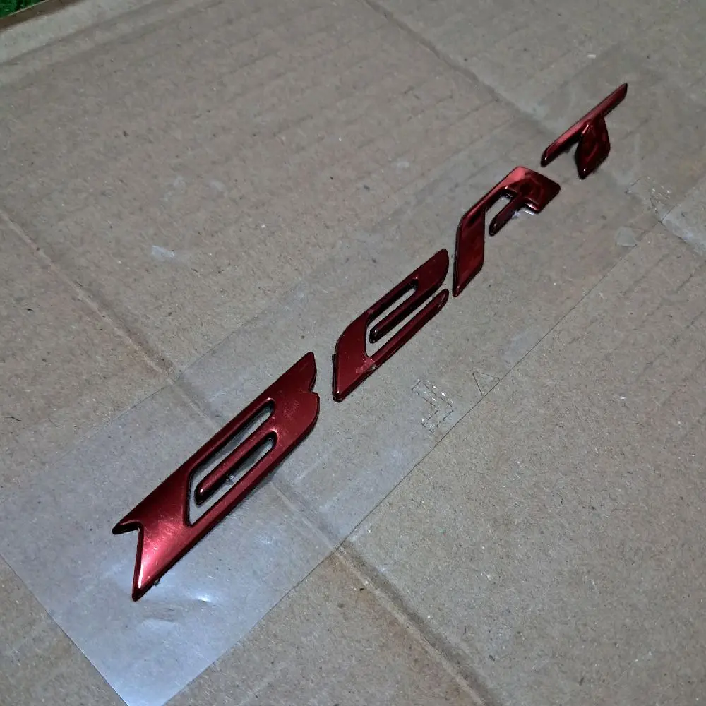 (1pc) Emblem Honda BEAT DELUXE 2024 tulisan beat warna merah original ...