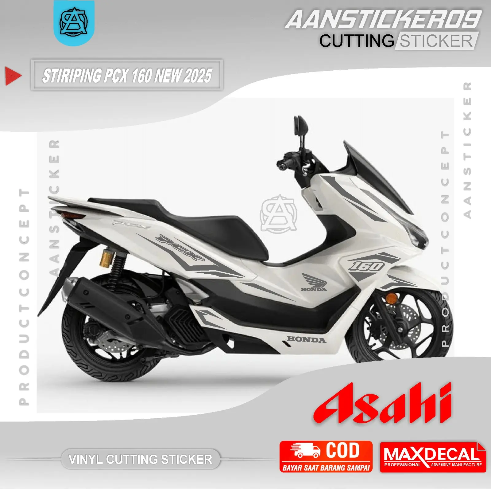 striping motor pcx 160 2025 vol 7 - striping variasi pcx 160 new 2025 ...